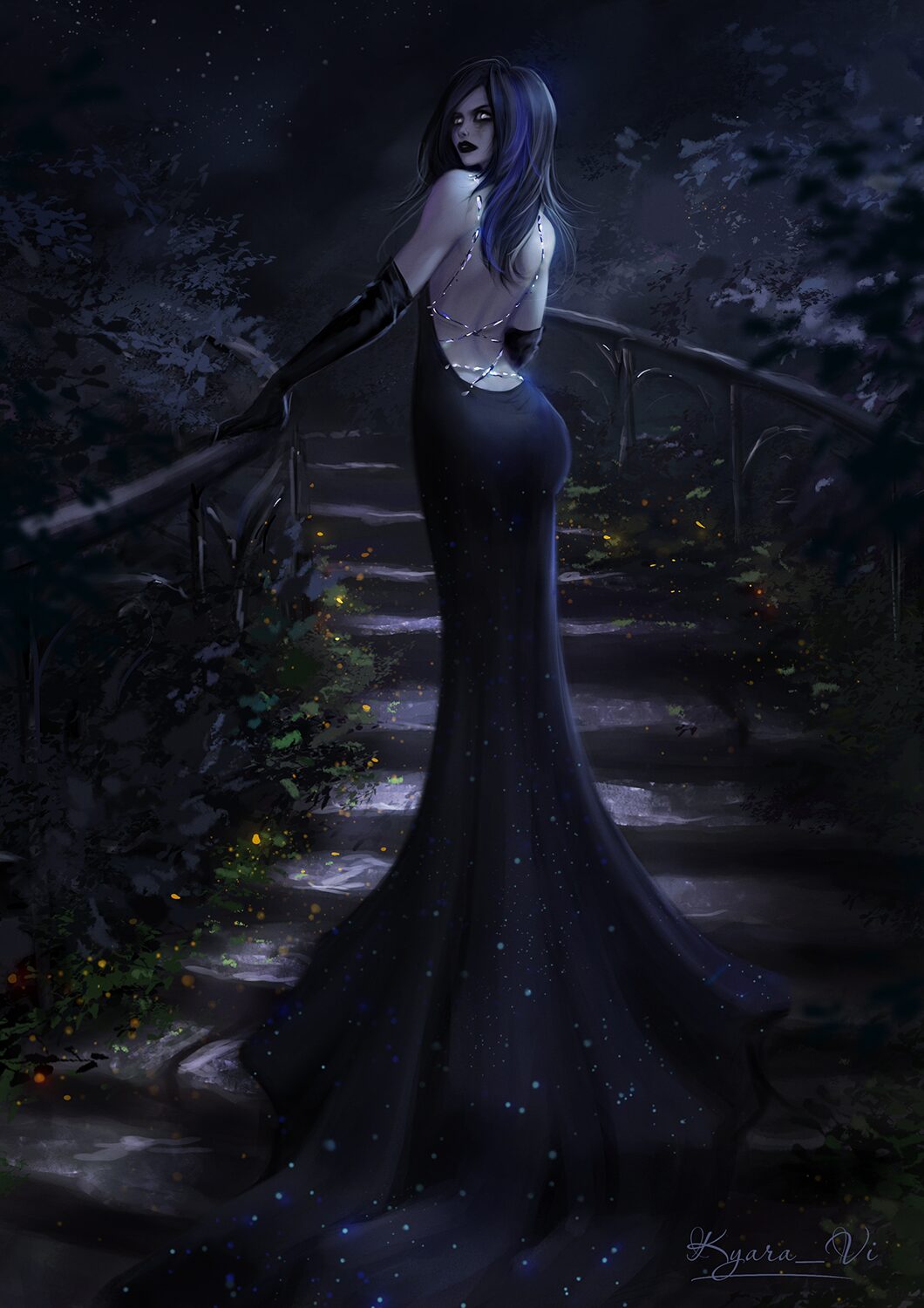 Personal OC arts - Kyara Vi art